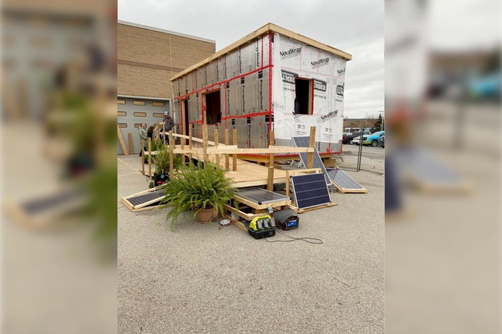 Tiny Home Project Underway at Notre Dame School! | Halton Catholic ...